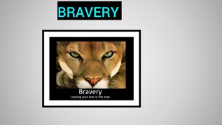 Bravery at emaze Presentation