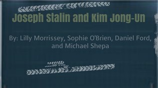 Joseph Stalin and Kim Jong Un at emaze Presentation