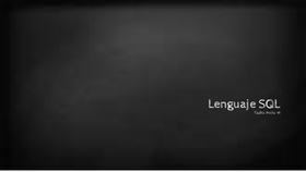 Lenguaje SQL.pptx at emaze Presentation