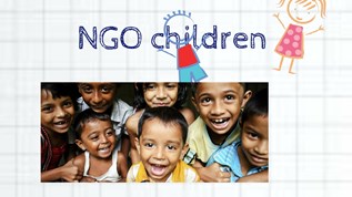 NGO children at emaze Presentation
