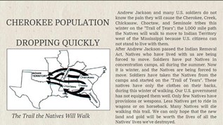 Cherokee Population at emaze Presentation