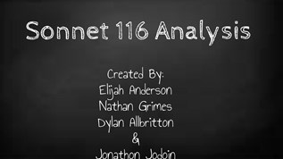 Sonnet 116 Analysis at emaze Presentation