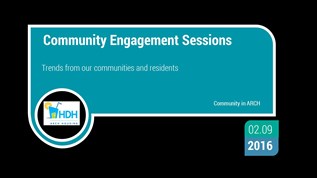 Community Engagement Sessions at emaze Presentation