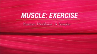 MUSCLE: EXERCISE at emaze Presentation