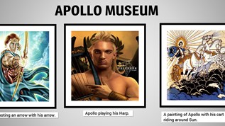 Apollo- The god of at emaze Presentation