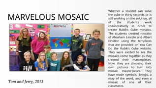 ALERT 3rd QUARTER PROJECTS at emaze Presentation