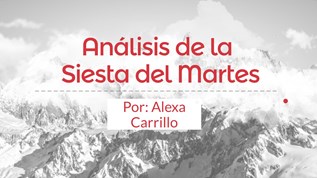 Análisis de la Siesta del Martes at emaze Presentation