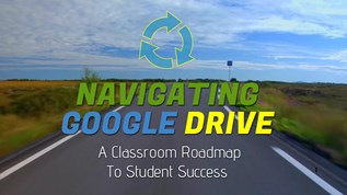 Navigating Google Drive at emaze Presentation