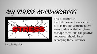 Stress Management Project at emaze Presentation