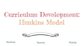 Hunkins Model at emaze Presentation