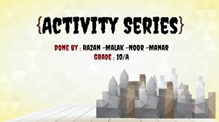 activity series at emaze Presentation