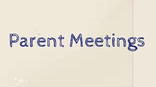 Parent Meetings at emaze Presentation