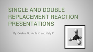 Single and Double Replacement Reactions at emaze Presentation