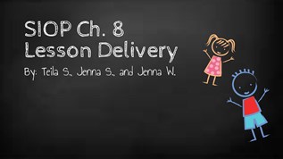 SIOP Lesson Delivery at emaze Presentation