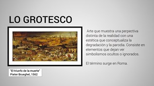 LO GROTESCO at emaze Presentation