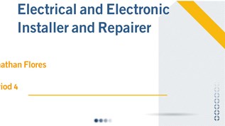 Electrical and Electronic Installer at emaze Presentation