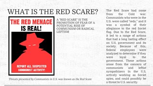 Red Scare at emaze Presentation