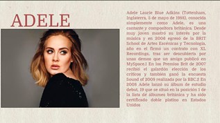 Adele Laurie at emaze Presentation