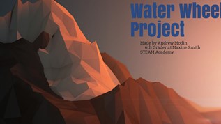 Water Wheel Presentation for STEM! at emaze Presentation