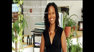 Majora Carter at emaze Presentation