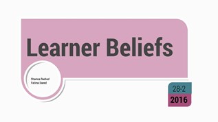 learner beliefs at emaze Presentation
