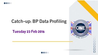 Catch-up: BP Data at emaze Presentation