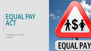 equal pay act at emaze Presentation