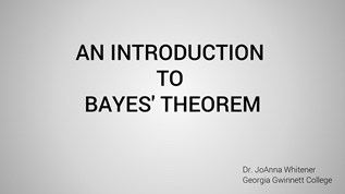 An introduction to Bayes' Theorem at emaze Presentation