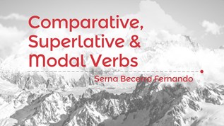 Comparative, Superlative & modal verbs at emaze Presentation