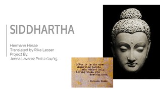 Siddhartha Book Presentation at emaze Presentation