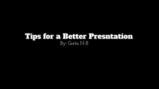 Presenting Tips at emaze Presentation