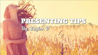 Presenting tips at emaze Presentation