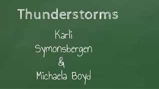 Thunderstorms at emaze Presentation