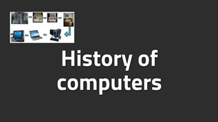History of computers at emaze Presentation