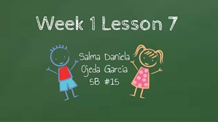 Week 1 Lesson 7 at emaze Presentation