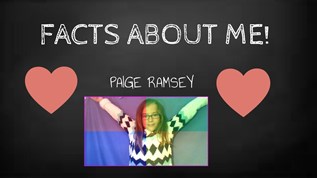 FACTS ABOUT ME! at emaze Presentation