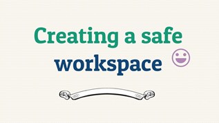 Creating a safe workspace-meen at emaze Presentation