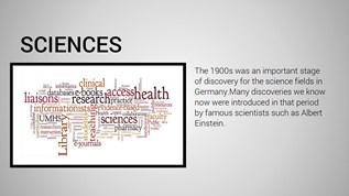 Sciences at emaze Presentation