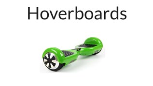 Hoverboards at emaze Presentation