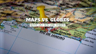 Maps vs. Globes at emaze Presentation