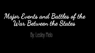 Major Events and at emaze Presentation