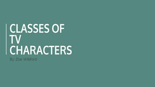 Classes of TV Characters at emaze Presentation