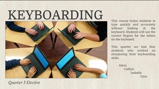 Keyboarding Elective at emaze Presentation