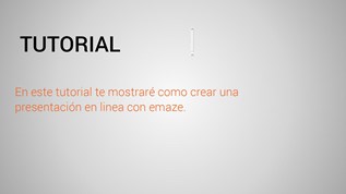 Tutorial at emaze Presentation