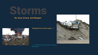Storms by M,K,E at emaze Presentation