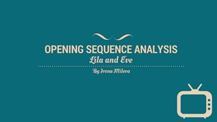 Opening Sequence Analysis at emaze Presentation