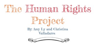 The Human Rights Project at emaze Presentation