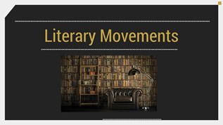 Literary Movements at emaze Presentation