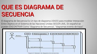 Que es diagrama de secuencia at emaze Presentation