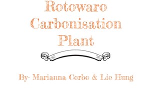 Rotowaro Carbonisation Plant project at emaze Presentation